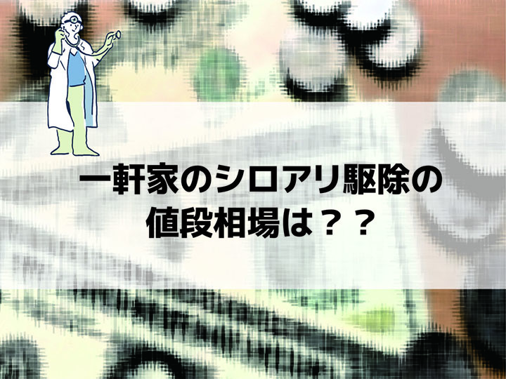 一軒家のシロアリ駆除の値段相場は？値段の決まり方や安くする方法も解説 - 京都のシロアリ駆除・雨漏り防水工事専門業者ヤマト産業